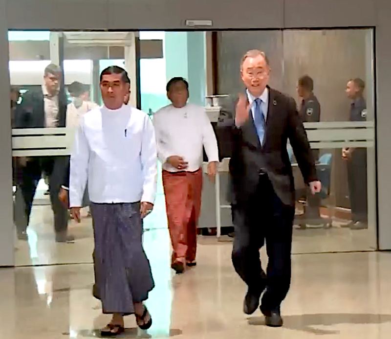 နစကဥက္ကဋ္ဌ နှင့် မစ္စတာဘန်ကီမွန်းတို့ မြန်မာနိုင်ငံ၏ အခြေအနေမှန်များကို
