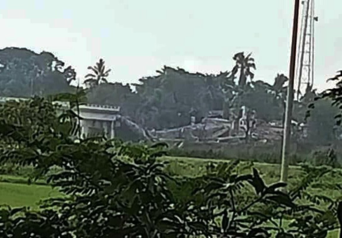 နတ်သံကွင်းမြစ်ကူးတံတားရှိ လုံခြုံရေးအဖွဲ့ကို Pdf ပူးပေါင်းအဖွဲ့က လက်နက