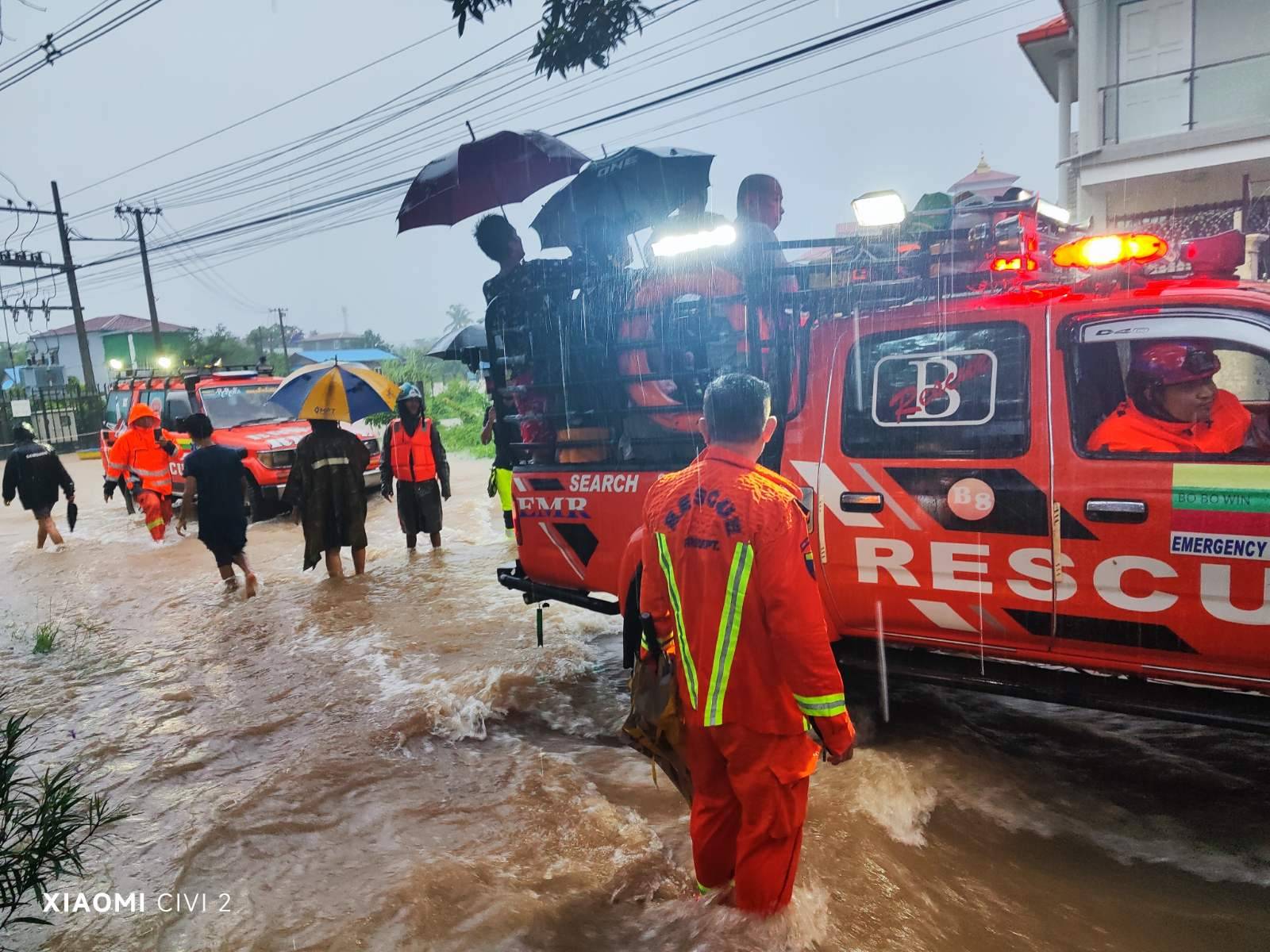 မော်လမြိုင်မြို့၌ နှစ်ပေါင်း ၇၁ နှစ်အတွင်း မိုးရေချိန်စံချိန်သစ်ဖြင့