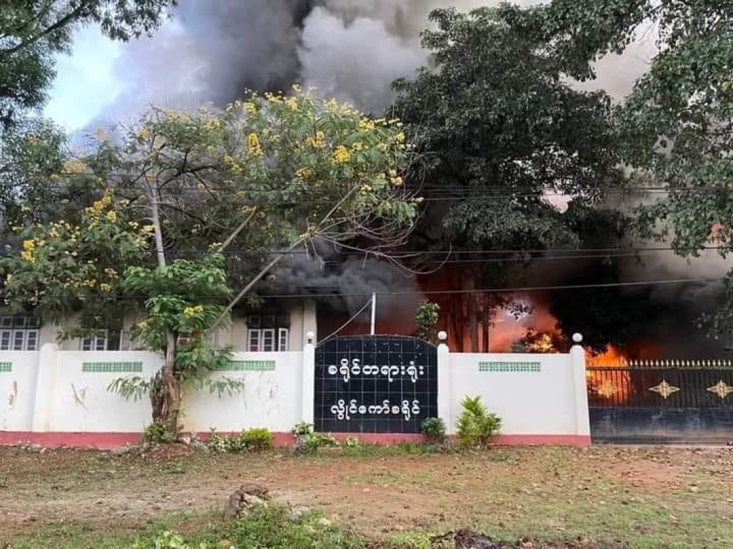 လွိုင်ကော်မြို့၌ တိုက်ပွဲများ ဆက်လက်ပြင်းထန်၊ လွိုင်ကော်ခရိုင်တရားရုံး
