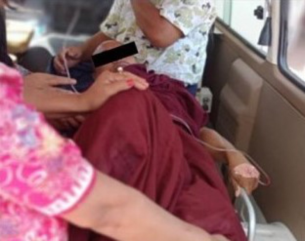 သရက်ချောင်းမြို့နယ်တွင် Pdf အဖွဲ့က ထောင်ထားသည့် မိုင်းပေါက်ကွဲမှုကြောင့
